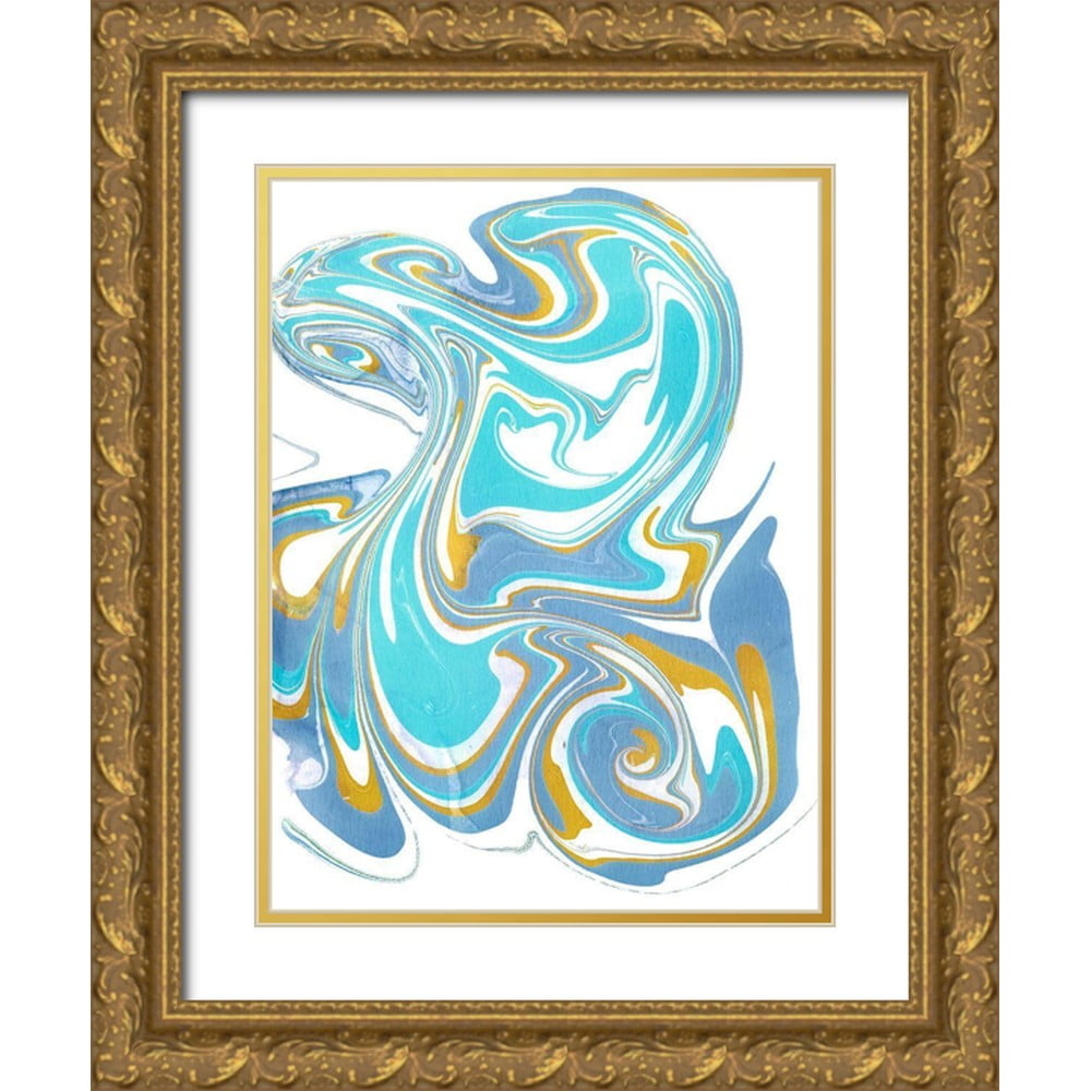 Longley, Alicia 19x24 Gold Ornate Wood Framed with Double Matting ...