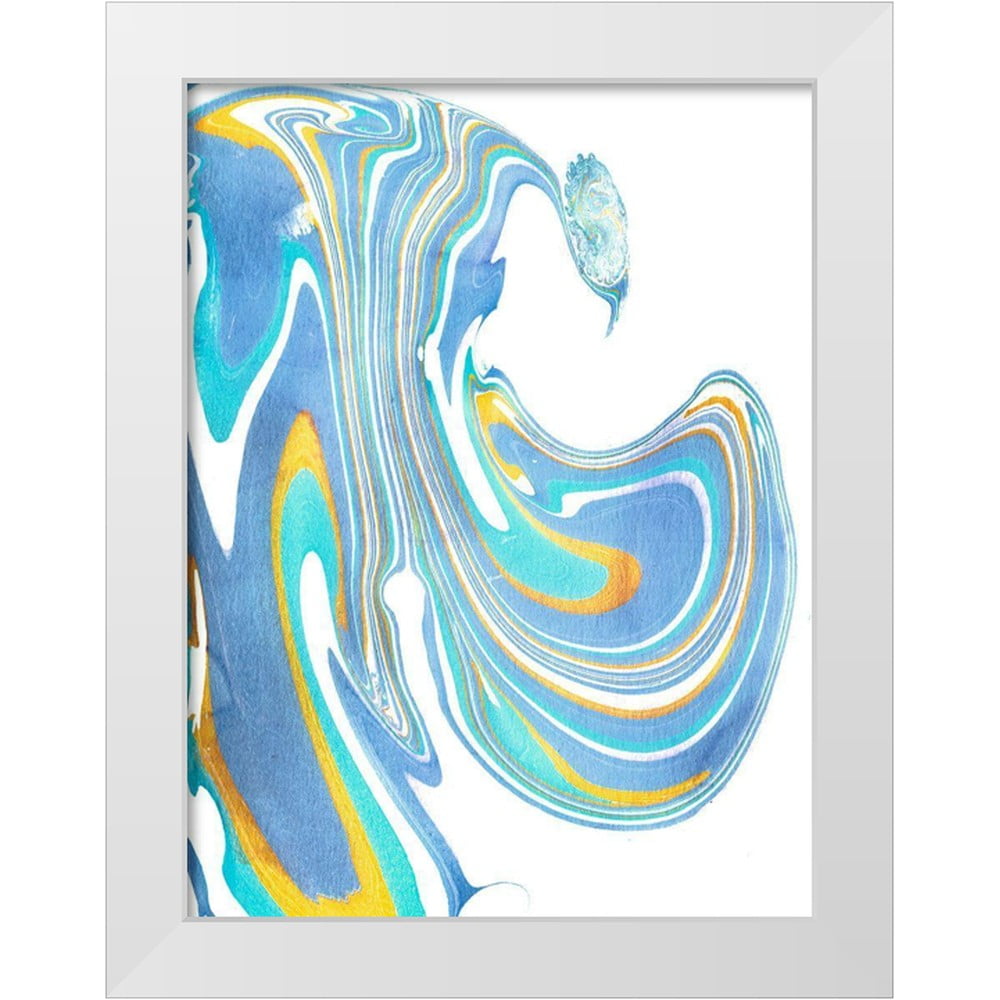 Longley, Alicia 19x24 White Modern Wood Framed Museum Art Print Titled ...