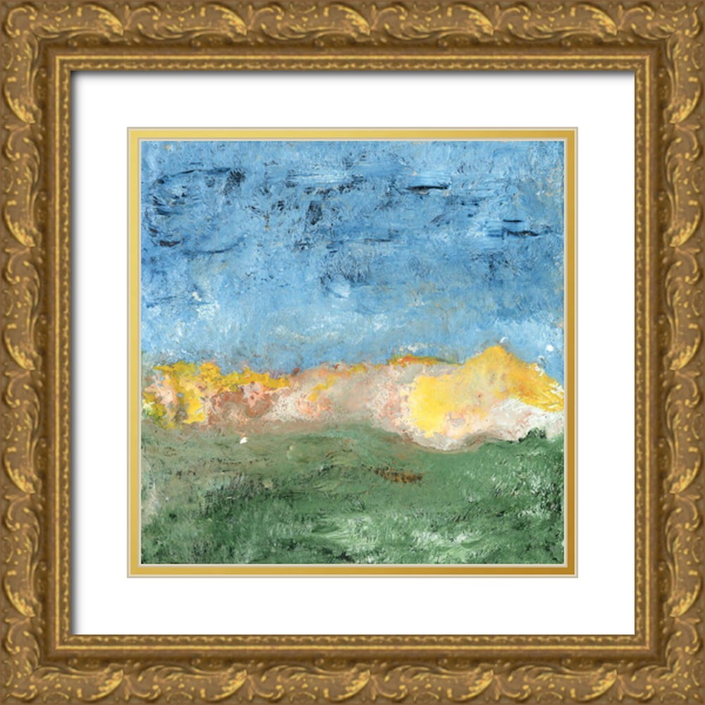 Longley, Alicia 26x26 Gold Ornate Wood Framed with Double Matting ...