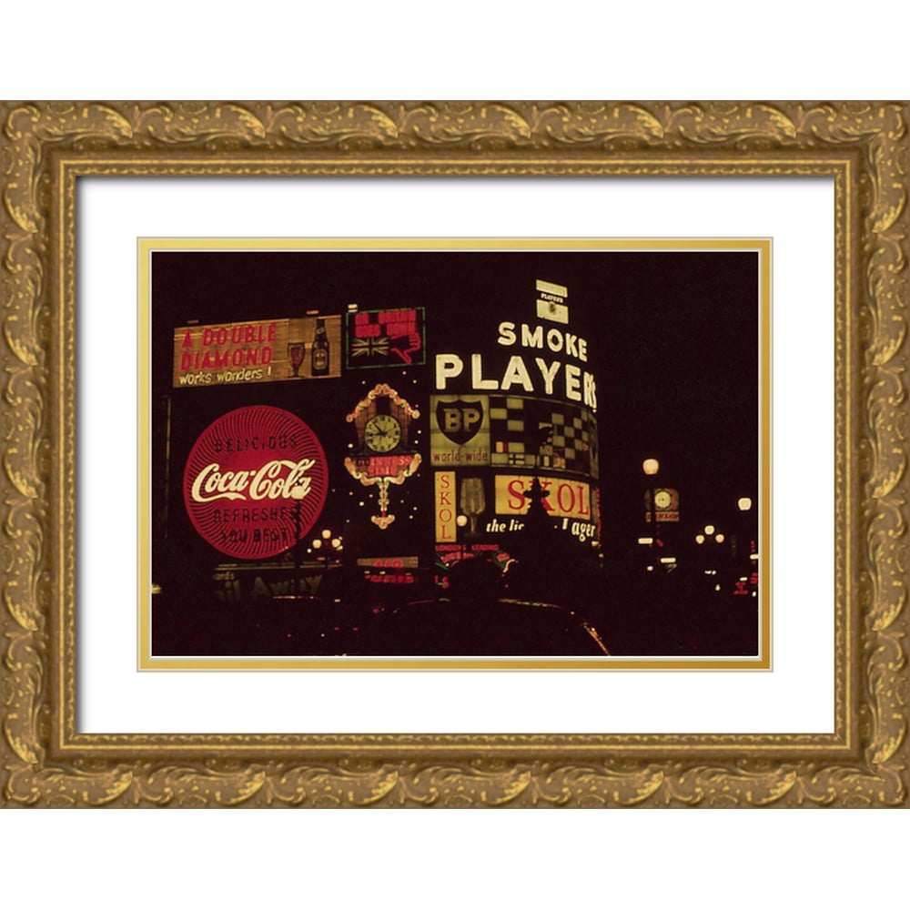 Longley, Carolyn 32x23 Gold Ornate Wood Framed with Double Matting ...