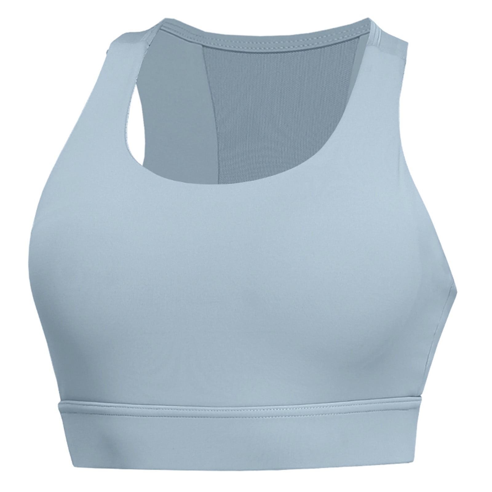 Longline Sports Bra CALAFEBILA High Impact Front Closure Wirefree ...