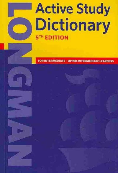 Longman Active Study Dictionary 5th Edition Paper - Walmart.com