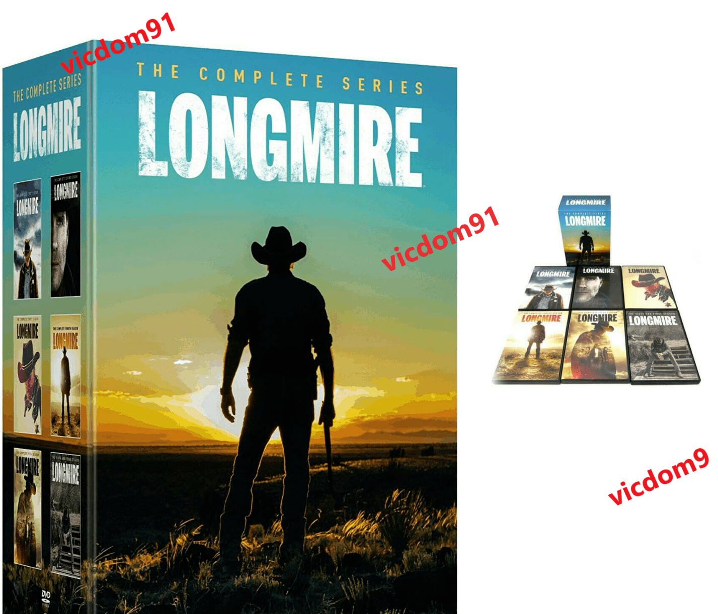 Longmire: Complete Series Seasons 1-6 (15-Disc DVD Box Set) NEW - Walmart.com