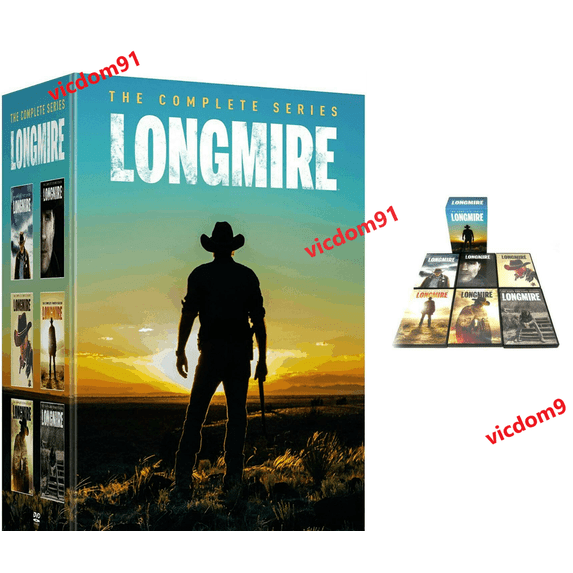 Longmire: Complete Series Seasons 1-6 (15-Disc DVD Box Set) NEW ...