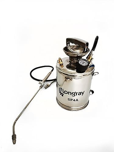 Longray SP4A Stainless Steel Sprayer, 1 Gallon, Metallic - Walmart.com