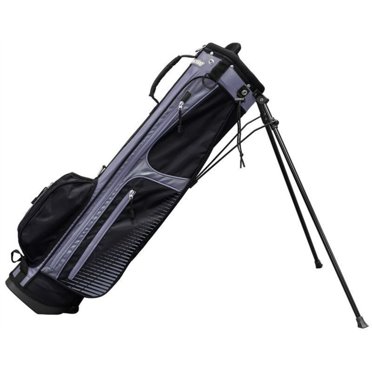 Costway Double Strap Golf Stand Cart Bag with 6-Way Divider, Organizer ...