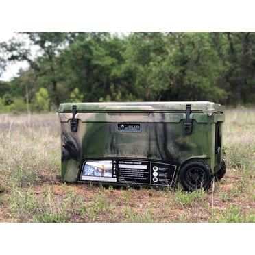 ORCA 40-Quart White Ice Chest Cooler with Integrated Insulation and ...