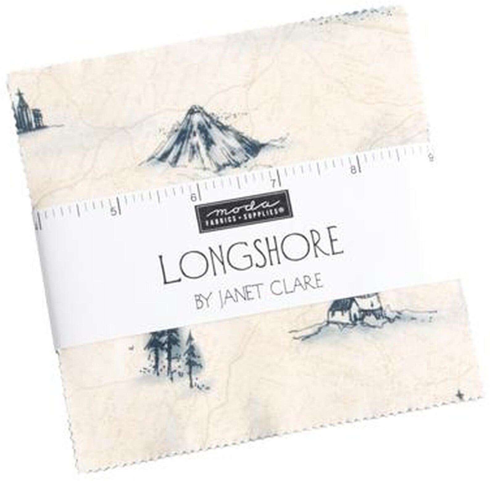 Longshore Charm Pack by Janet Clare; 42 - 5" Precut Fabric Quilt ...
