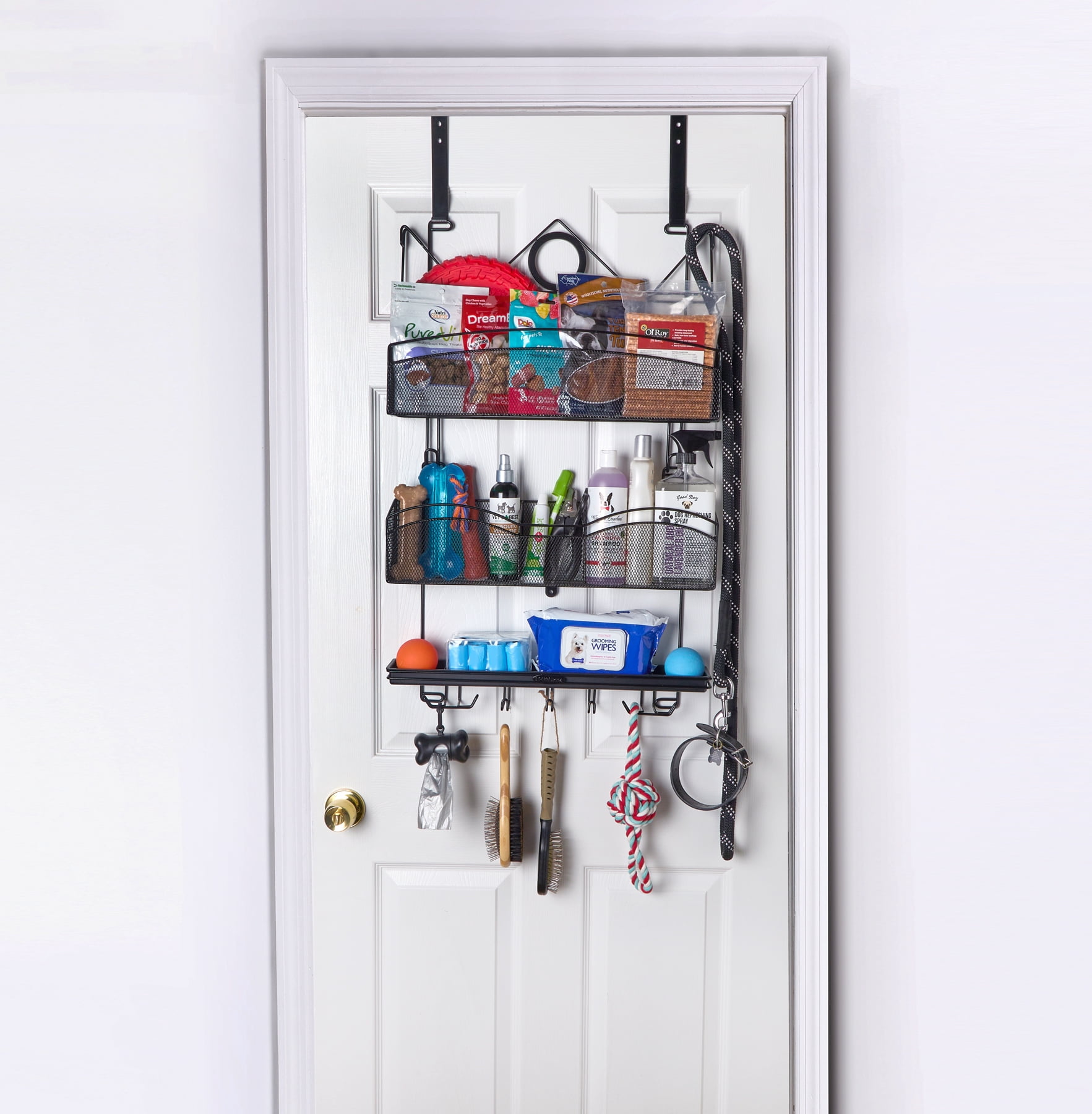 Longstem Organizers Hanging Dog or Cat Supplies Storage Rack 3200 in ...