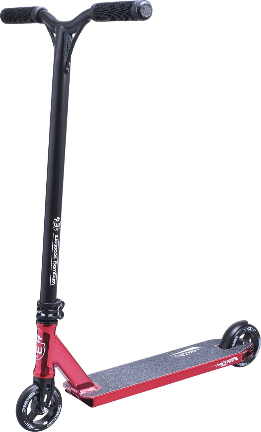 Longway Scooter Metro Shift Freestyle GEM-Line Complete- Ruby Red ...