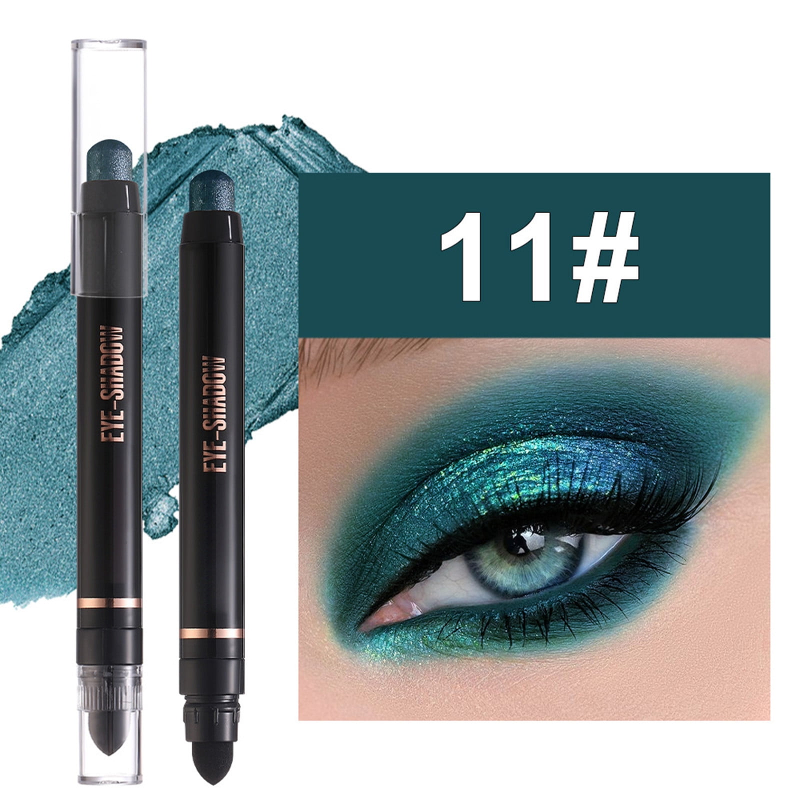 Longwear Matte Eyeshadow Stick - Creamy Twist-Up Eye Makeup with Built ...