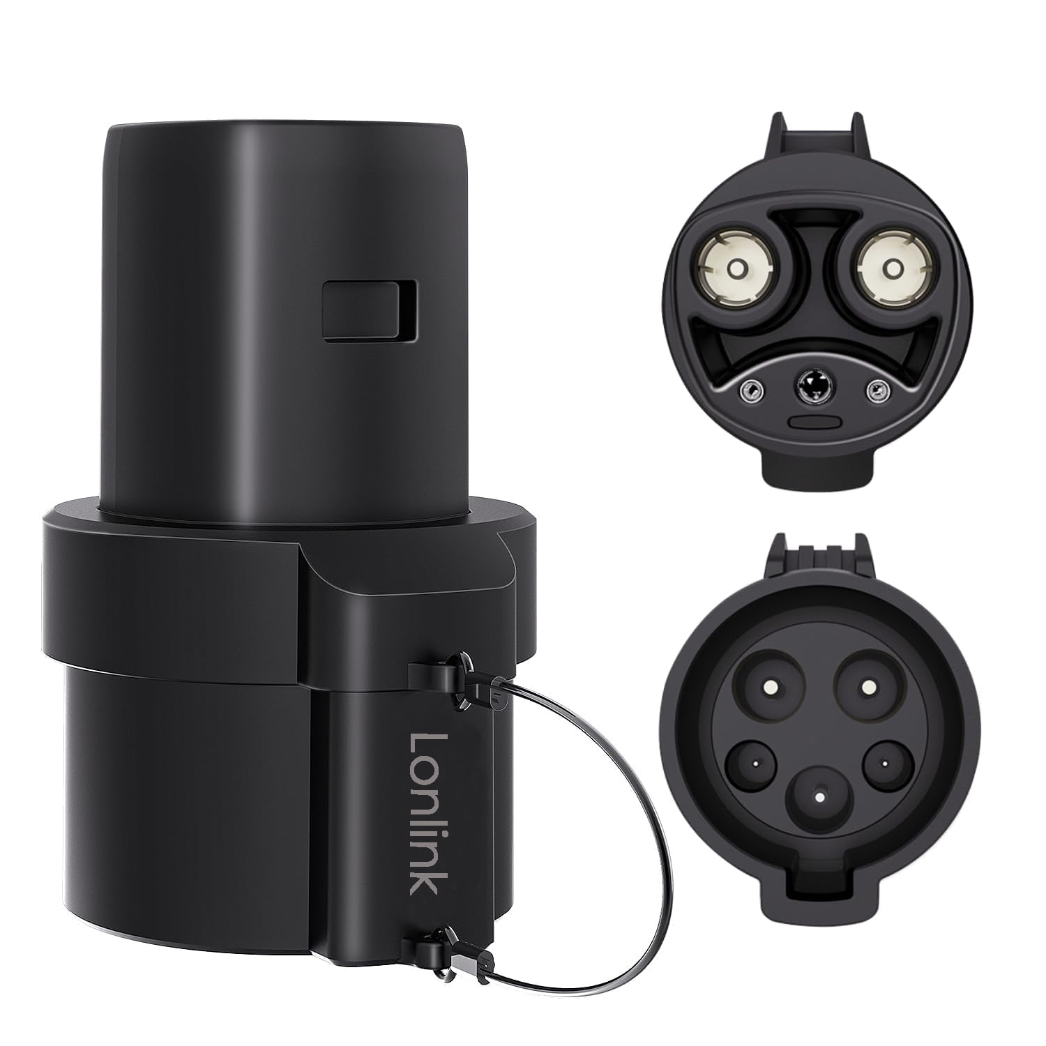 Lonlink J1772 to TSL Charging Adapter, 80A/250V AC Adapter with Charger ...