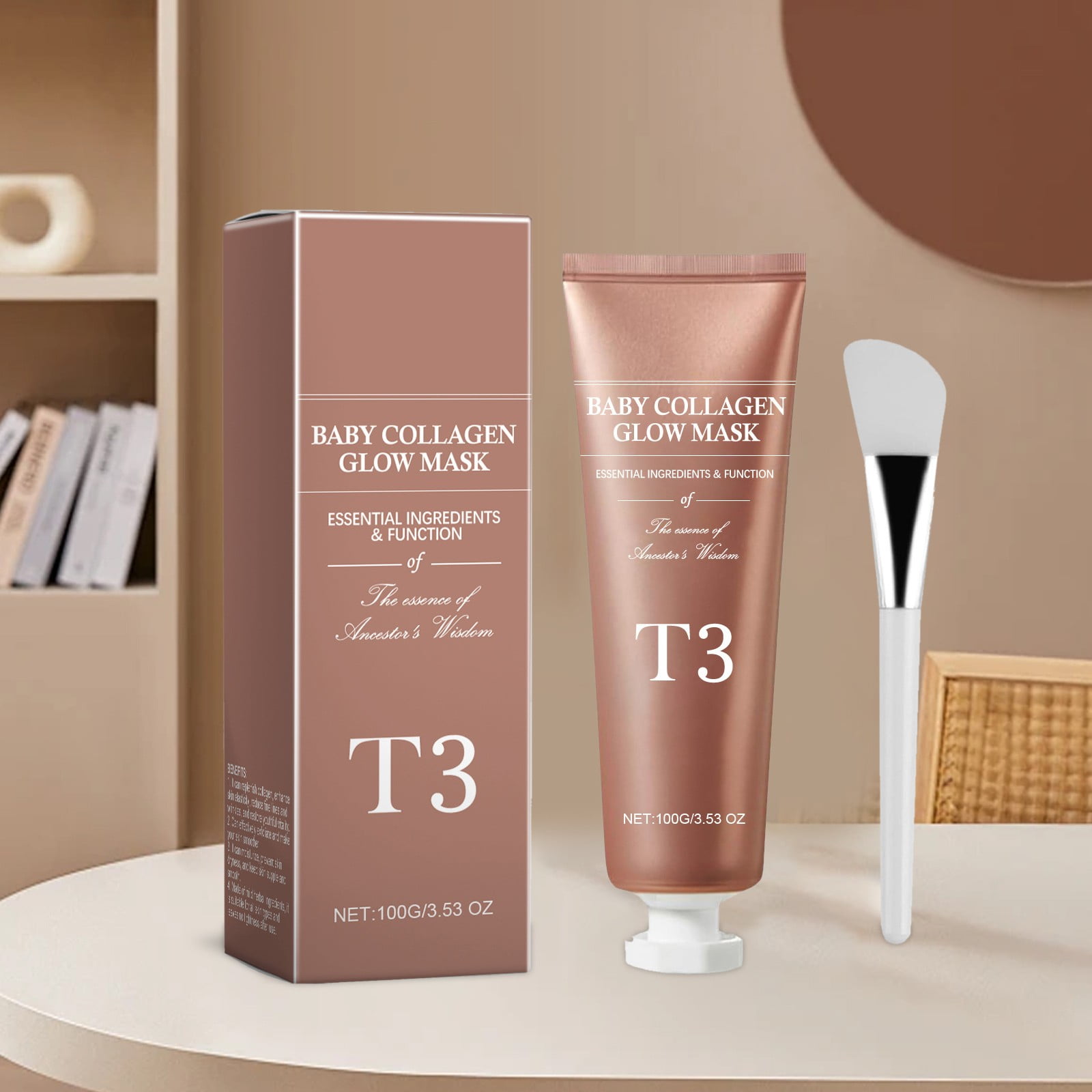 Lonsdssdsd Baby Collagen Glow Mask, Korean Peel Off Mask Skincare ...