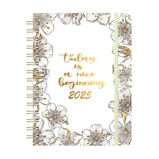 Lonzony 2025 Bloom Planner For Women Weekly And Monthly Flower Calendar ...