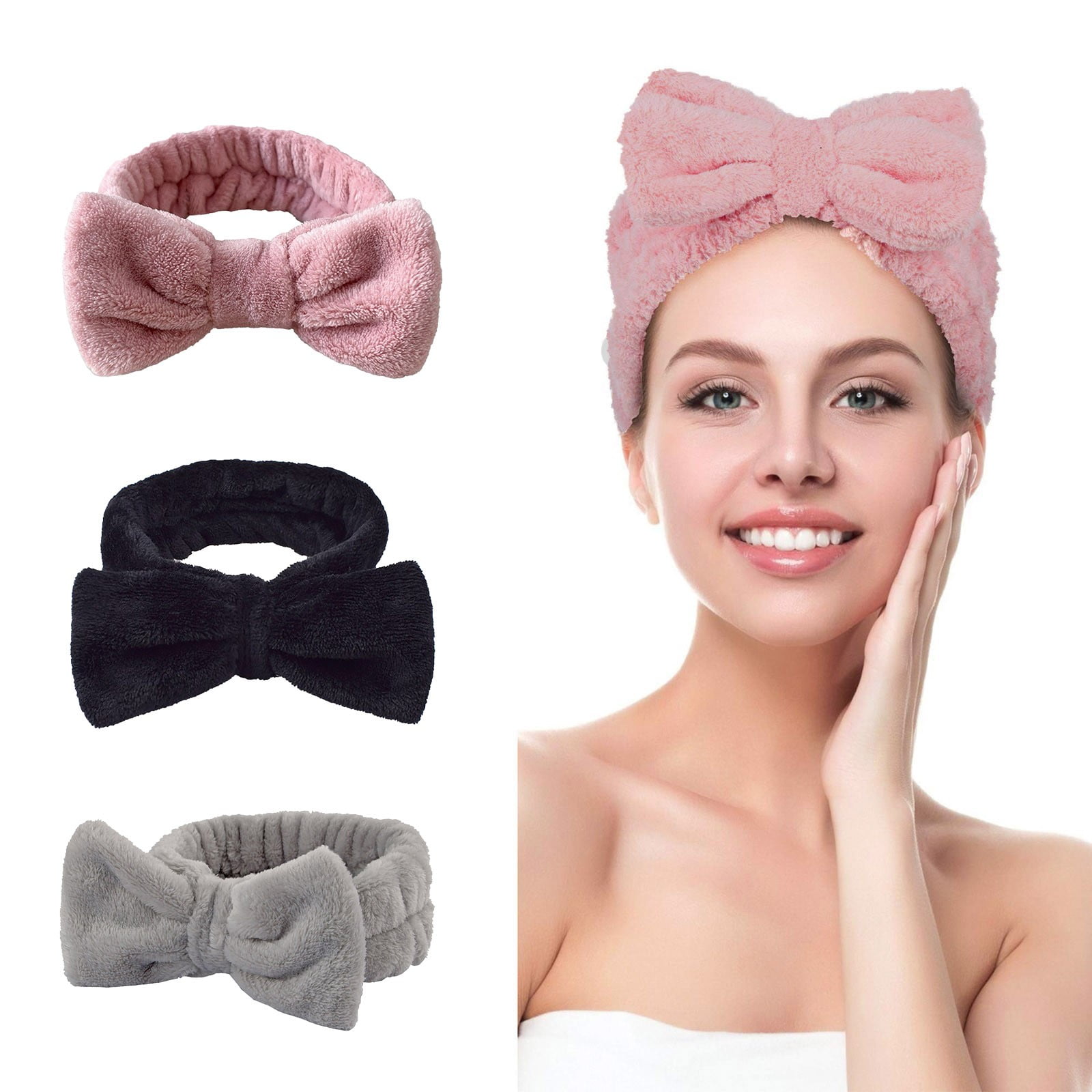 Lonzony Spa Headband Makeup Headband for Washing Face Facial Head Band ...