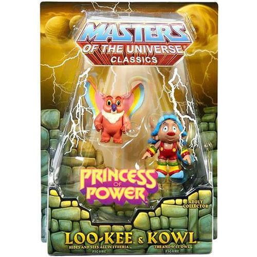 Loo-Kee & Kowl Action Figure 2-Pack Princess of Power Club Eternia ...