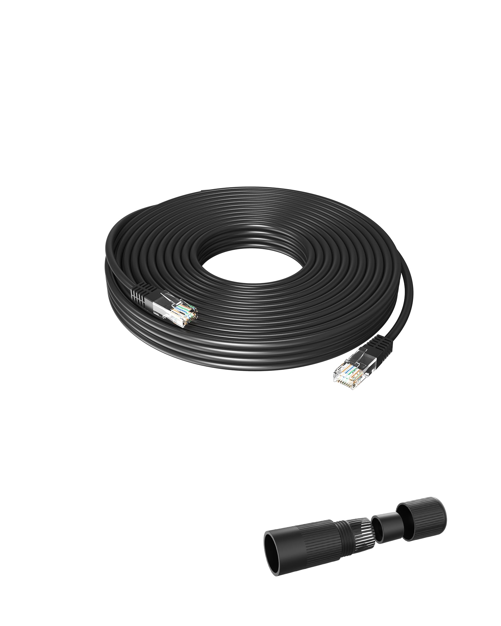Loocam Cat6 Ethernet Cable, 25ft, 26AWG,RJ45,550MHz, 1Gbps Transfer ...