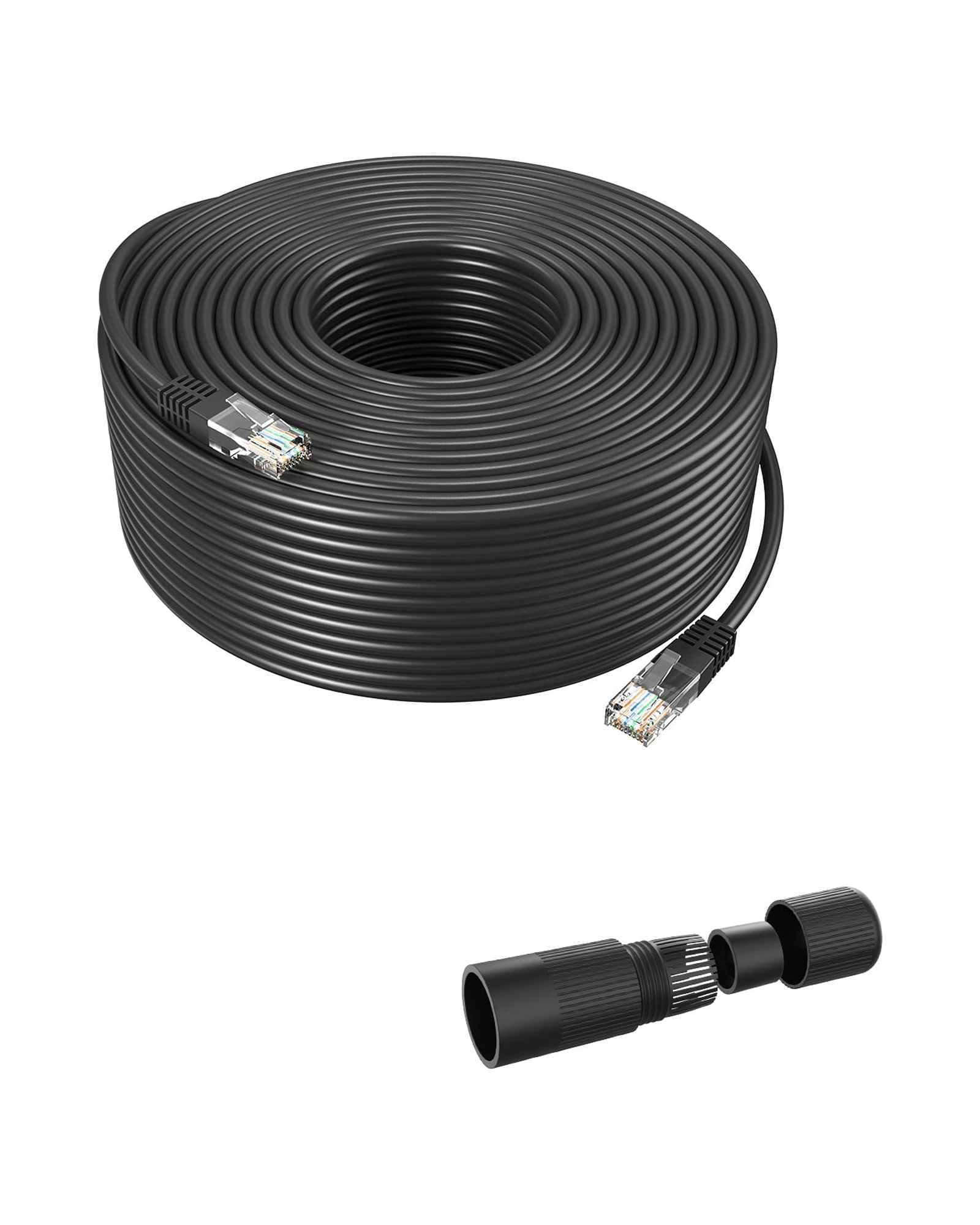 Loocam Cat6 LAN Cord, 100ft, 26AWG, High Speed 1Gbps Internet Network ...