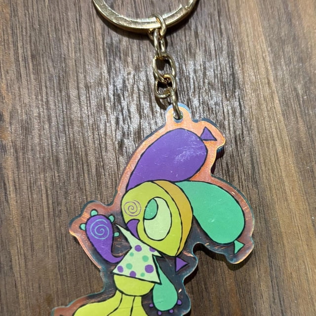 Looey Dandy’s World CLEAR Rainbow Keychain - Walmart Business Supplies