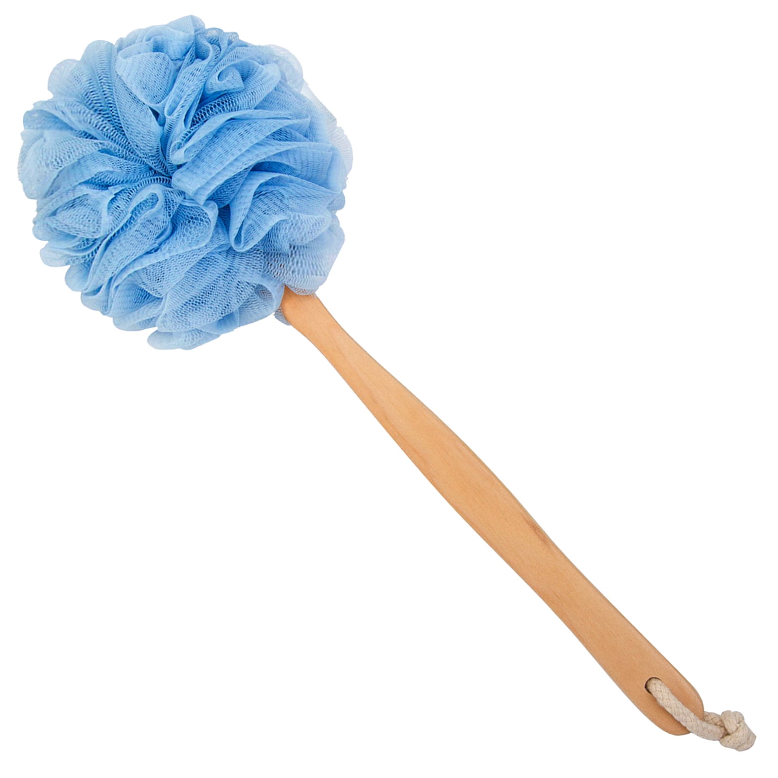 Loofah Back Scrubber for Shower,624871378985Wooden Long Handle Bath ...