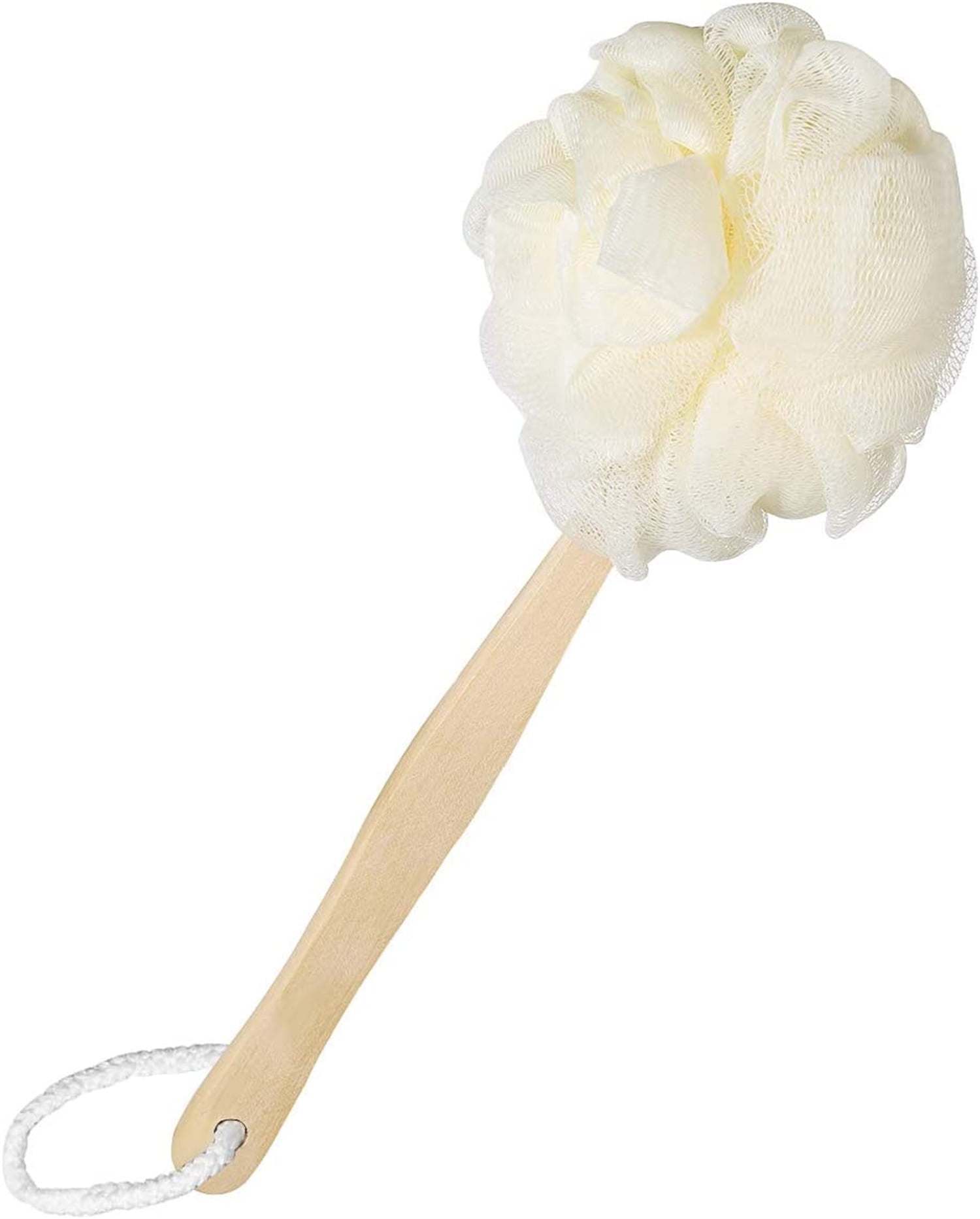 Loofah Back Scrubber for Shower,Bath Mesh Ball Shower Brush for Shower ...