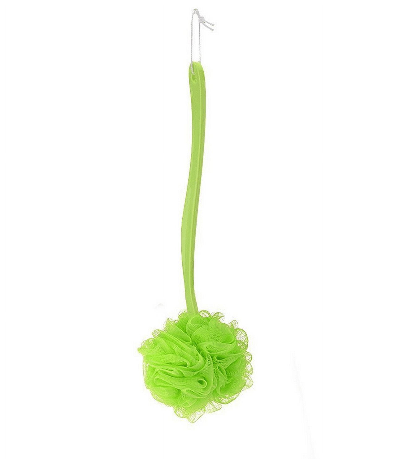 Loofah Back Scrubber for Shower, Plastic Long Handle Bath Sponge Lufa ...