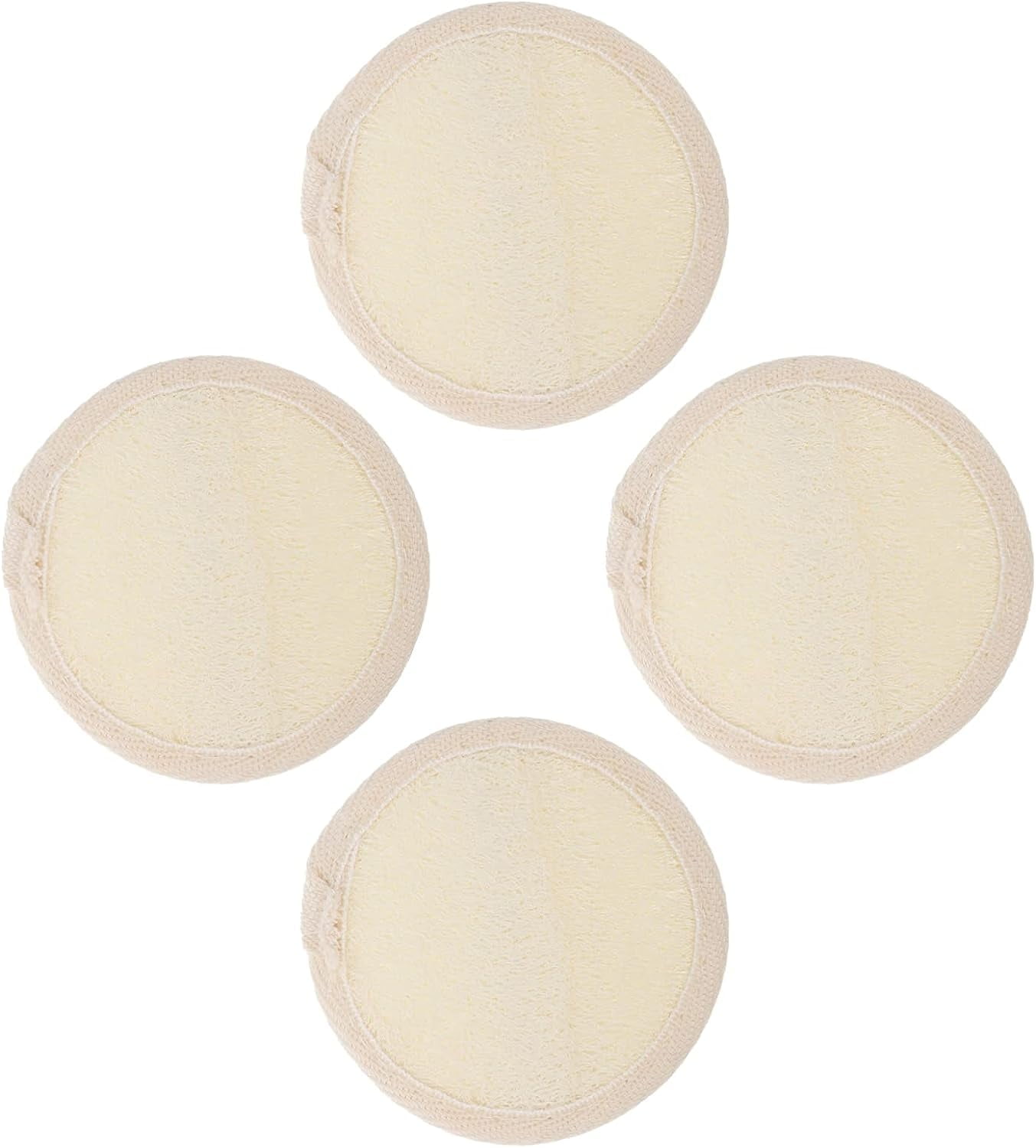 Loofah Face Pads- Premium Exfoliating Facial Loofah Scrubbers Loofah ...