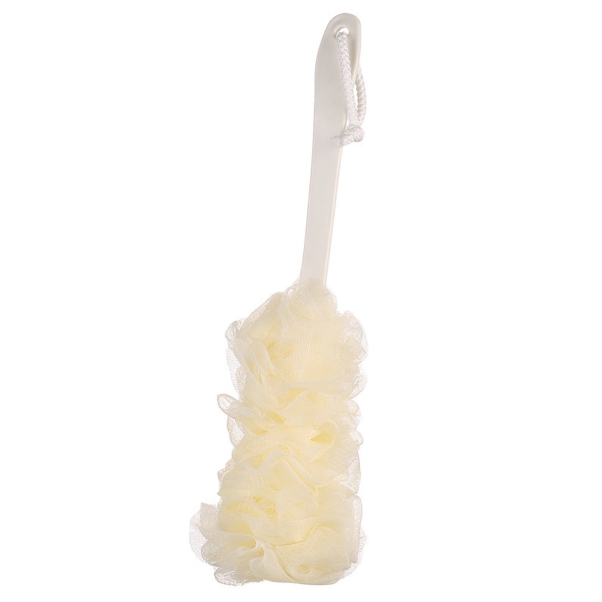 Loofah stick, loofah shower back scrubber, bath sponge with handle, PE ...