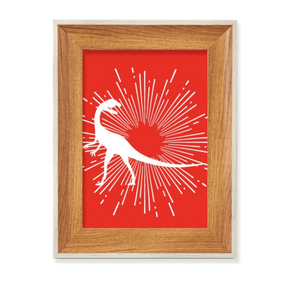 Look Animals Alert Catch Desktop Wooden Photo Frame Display Picture Art ...