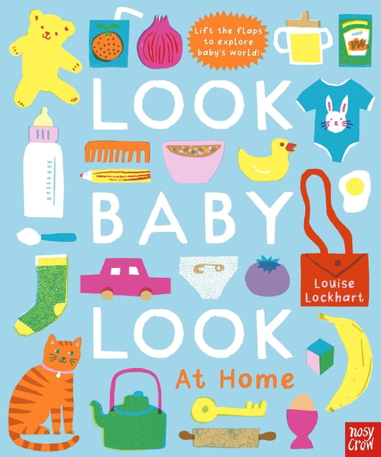 Look Baby Look! Look, Baby, Look! at Home, (Board Book) - Walmart.com