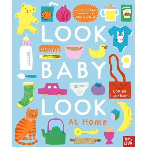 Look Baby Look! Look, Baby, Look! at Home, (Board Book) - Walmart.com