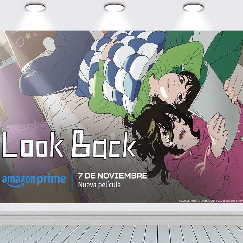 Look Back Party Supplies Backdrop Banner Poster Birthday Decorations ...