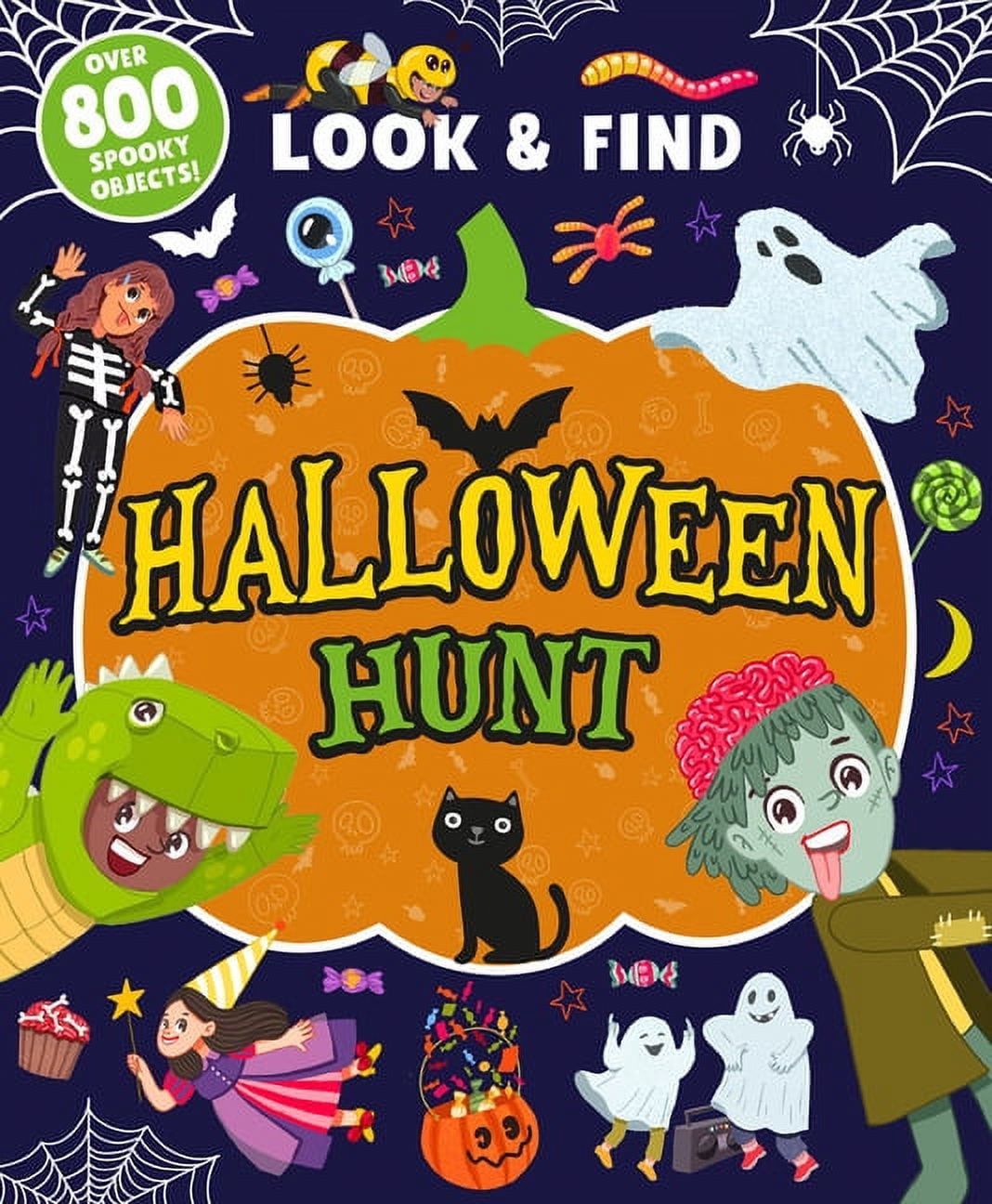 Look & Find Halloween Hunt: Over 800 Spooky Objects!, (Hardcover ...