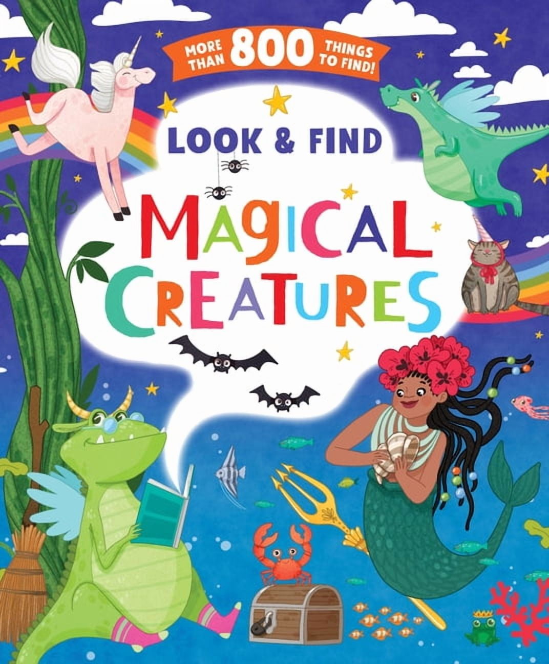 Look & Find Look and Find Magical Creatures, (Hardcover) - Walmart.com