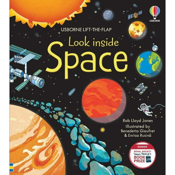 Look Inside Look Inside Space, Book 2, (Board Book) - Walmart.com