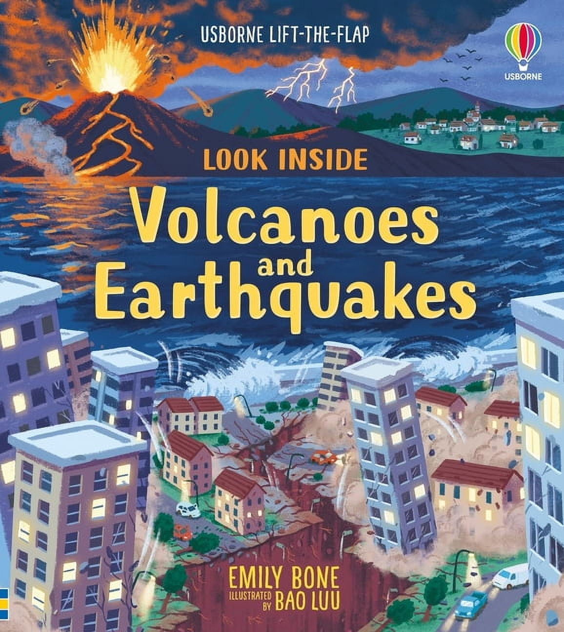 Look Inside Look Inside Volcanoes and Earthquakes, (Board Book ...
