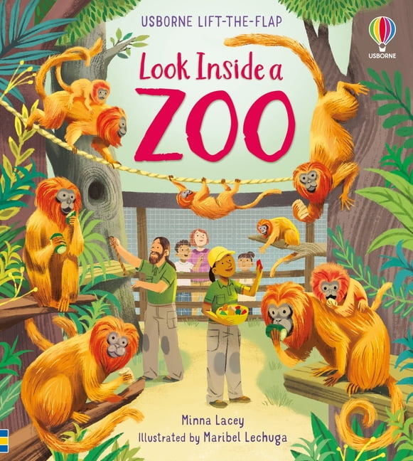 Look Inside Look Inside a Zoo, (Board Book) - Walmart.com