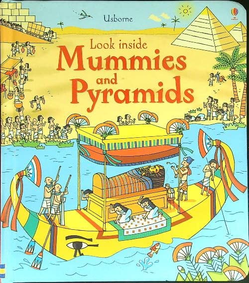 Pre-Owned Look Inside Mummies and Pyramids (Look Inside Board Books ...