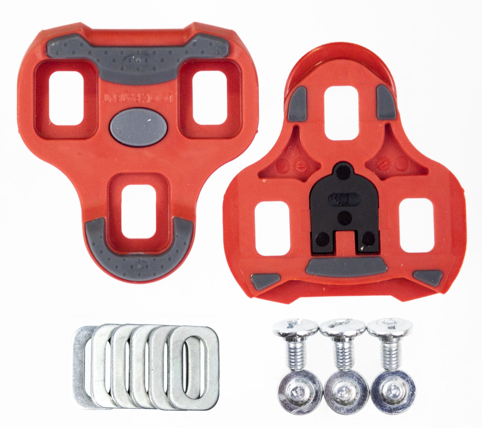 Look Keo Grip Cleats Red with 9 Degree Float - Walmart.com