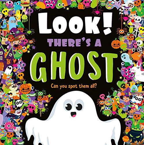 Pre-Owned Look! There's a Ghost: Look and Find Book, 9781839037665 ...