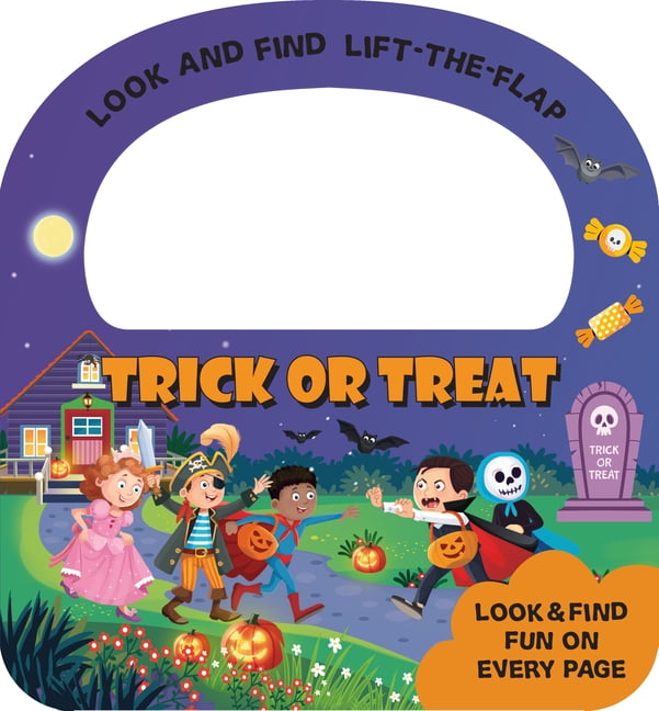 Look and Find Lift-The-Flap Trick or Treat! Halloween Look and Find ...