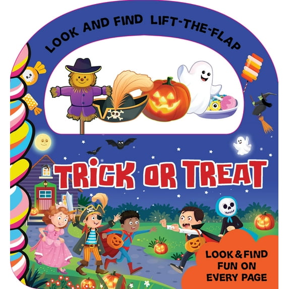 Look and Find Lift-The-Flap Trick or Treat! Halloween Look and Find ...
