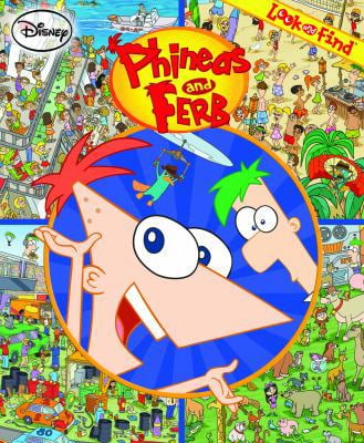 Pre-Owned Look and Find: Phineas and Ferb (Hardcover) 1450811035 ...