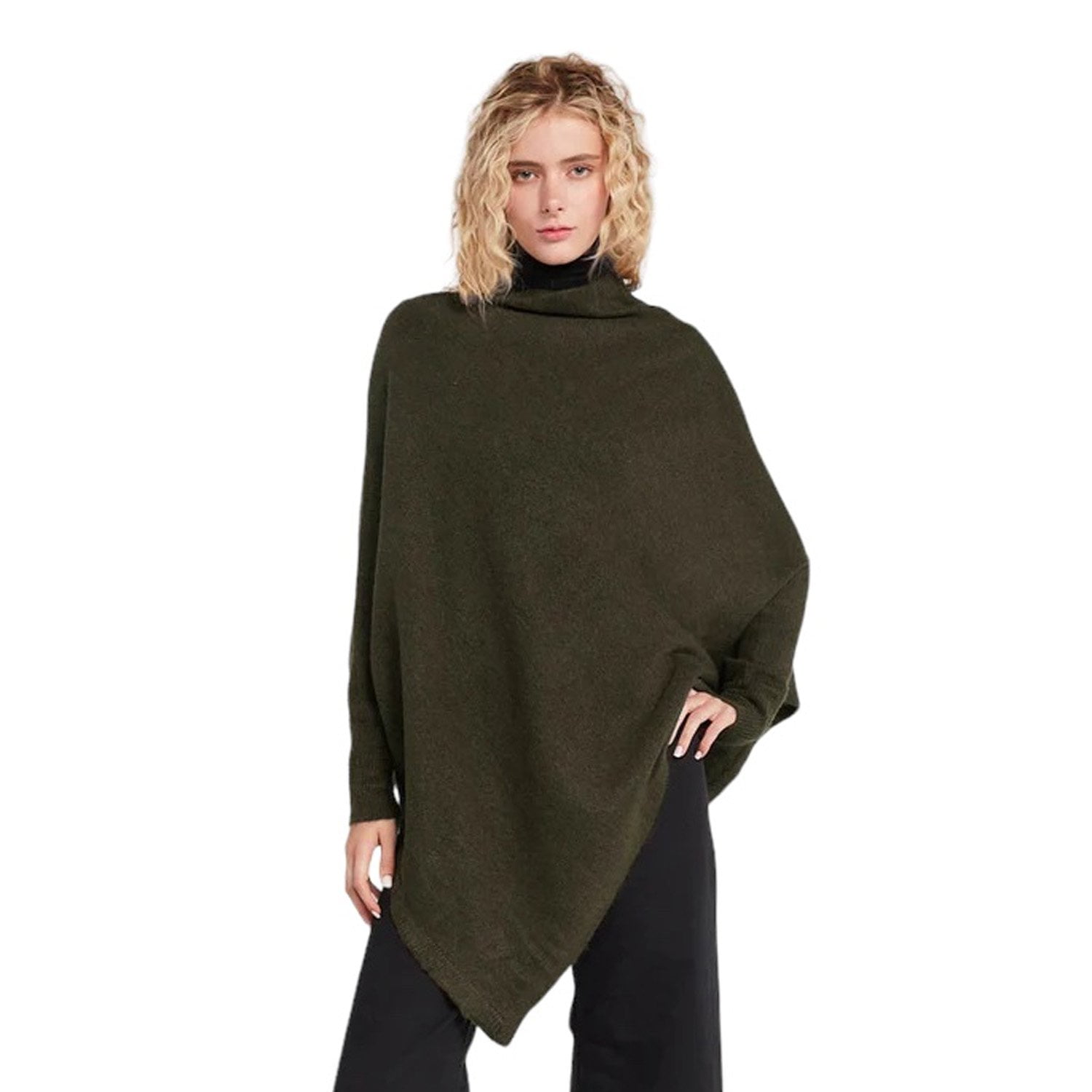 Look by M Triangle Poncho with Sleeves - Walmart.com