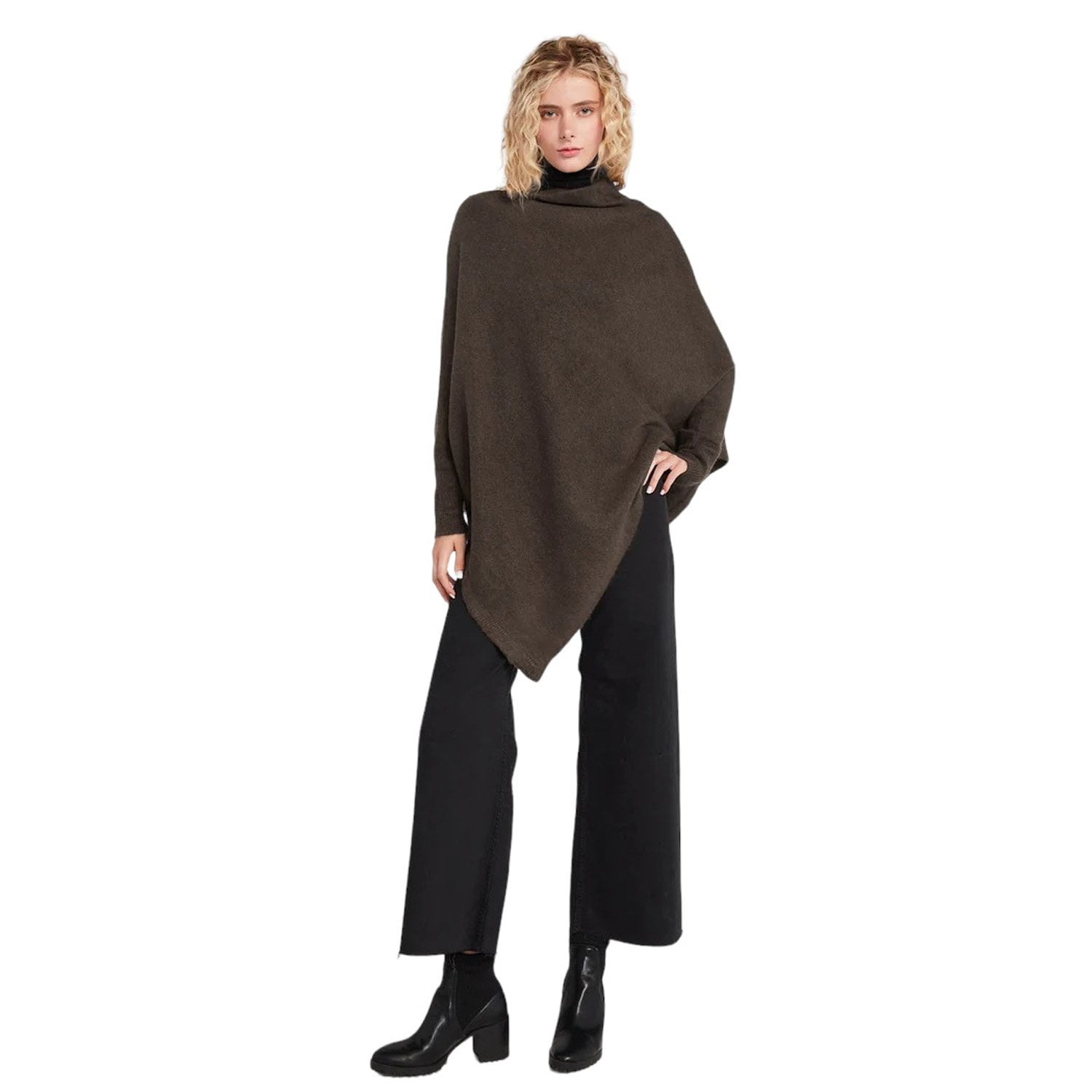 Look by M Triangle Poncho with Sleeves - Walmart.com