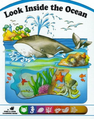 Pre-Owned Look inside the Ocean Poke and Look Board Book Patrizia ...