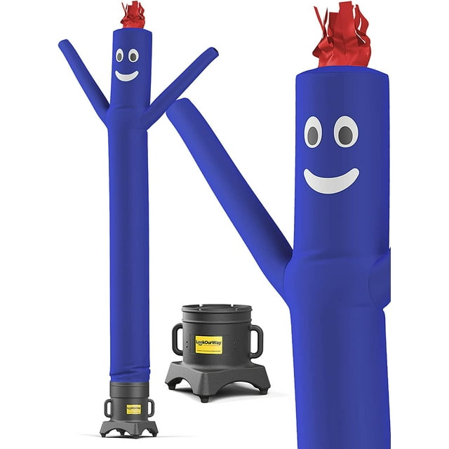 LookOurWay Air Dancers 10-Feet Tall Blue Inflatable Tube Man Complete ...