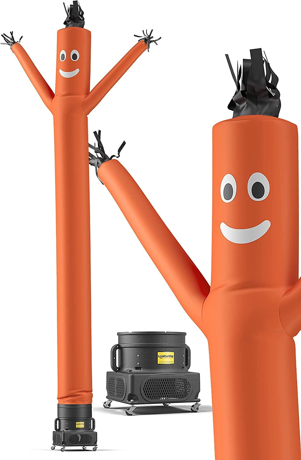 LookOurWay Air Dancers Inflatable Tube Man Set 20-Feet Wacky Waving ...