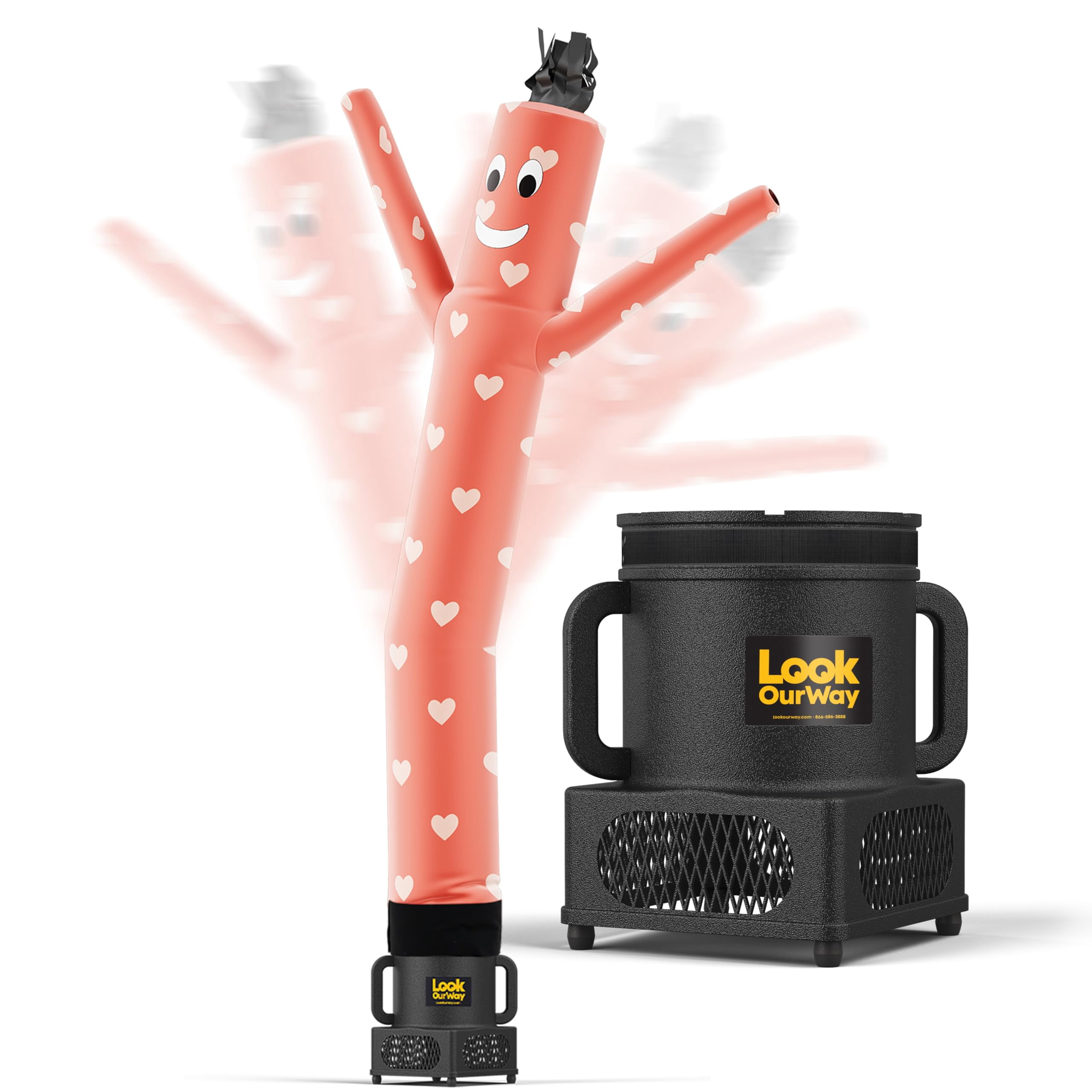LookOurWay Air Dancers Wacky Waving Inflatable Tube Man - 7ft Tall ...