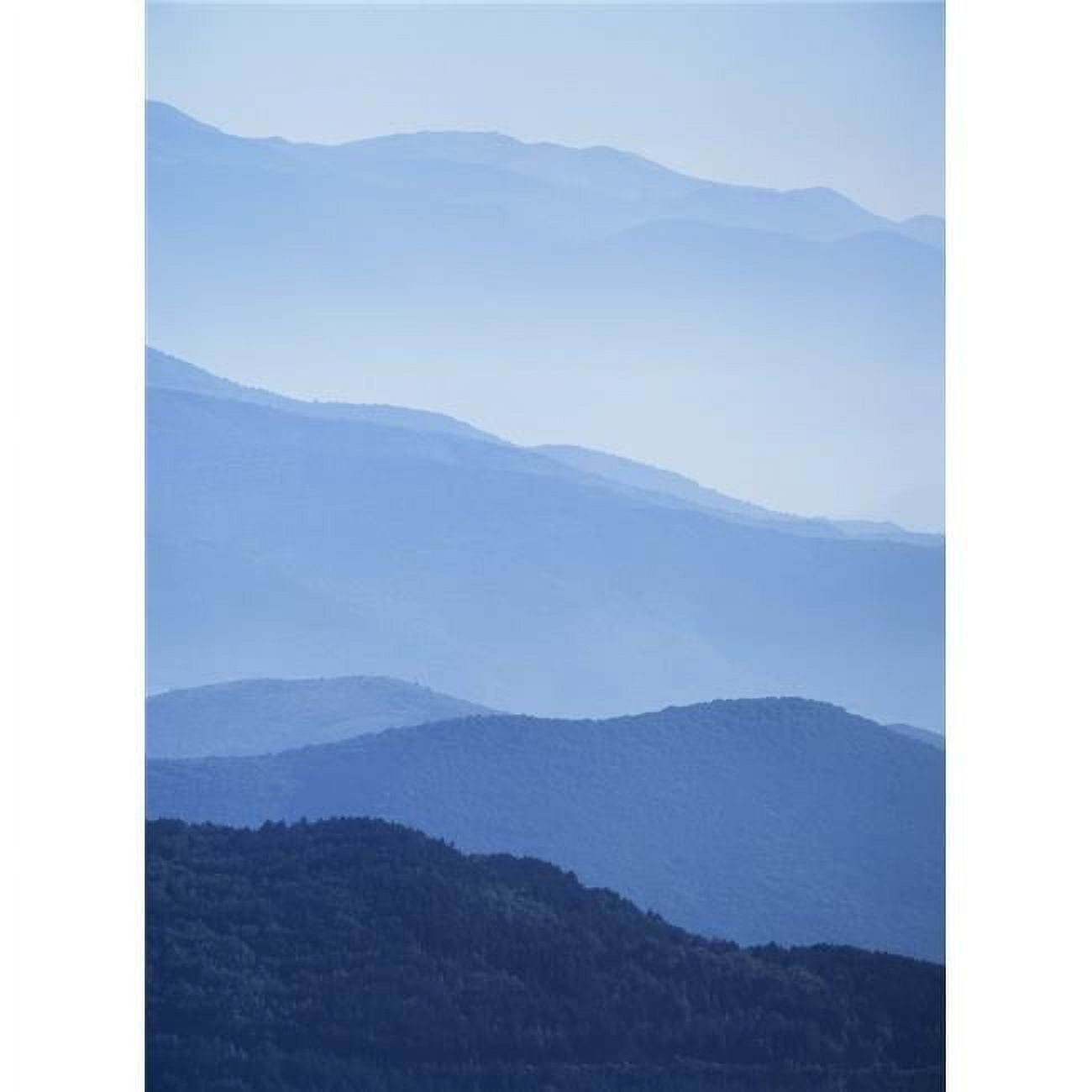 Looking Across Lines of Ridges Near Castel Del Monte Poster Print, 24 x ...